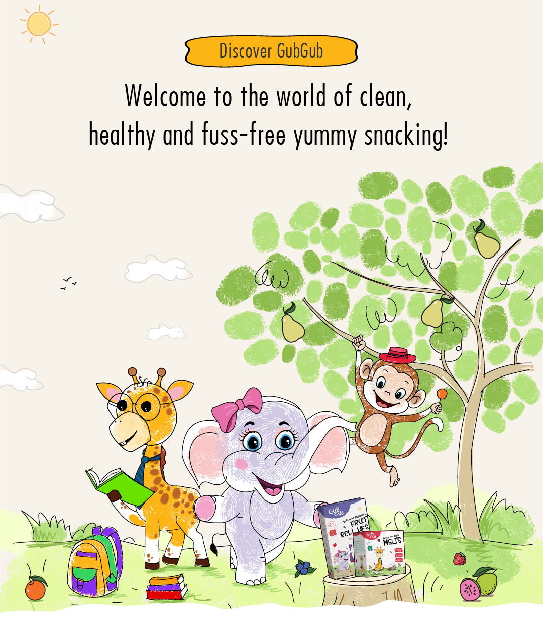 GubGub | Kids Snacks Made With Real & Whole Ingredients